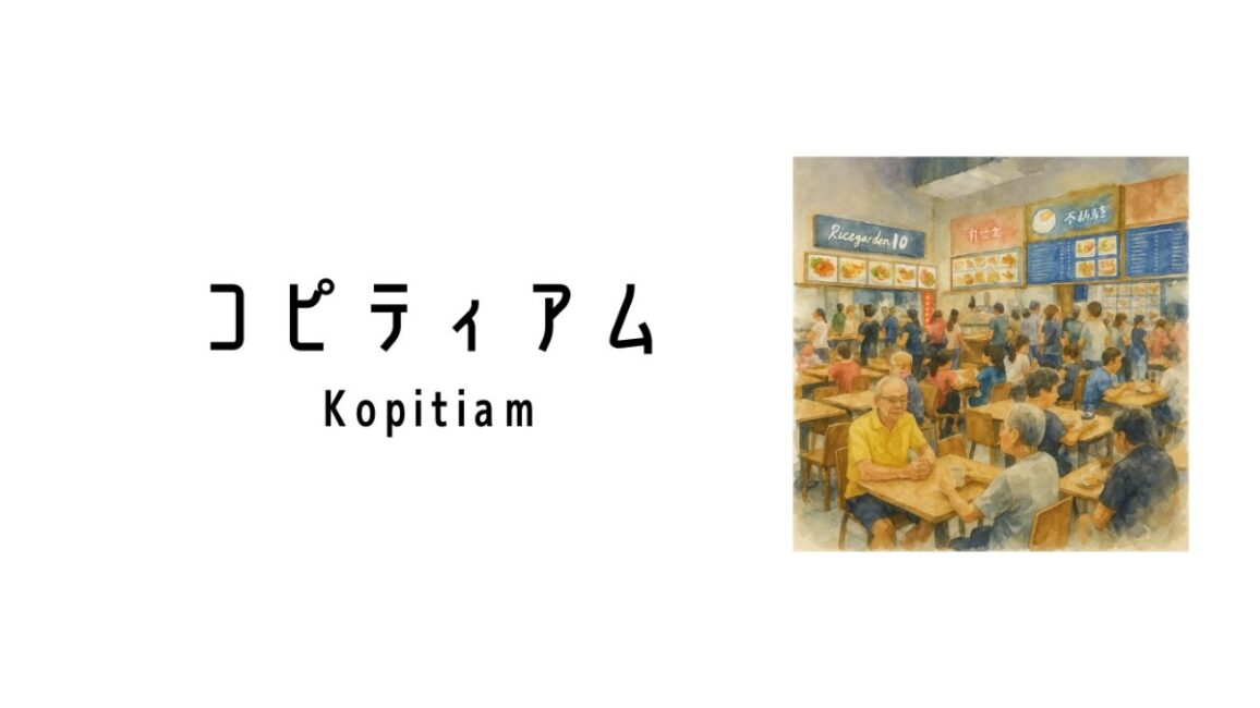 コピティアム（Kopitiam）ってどんな場所？ | ok lah